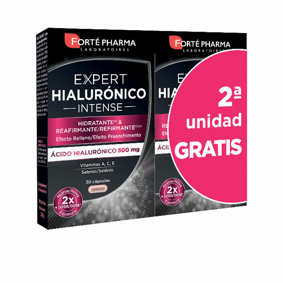 Capsules Forté Pharma Expert Hyaluronic Acid 60 Units – Cronjager