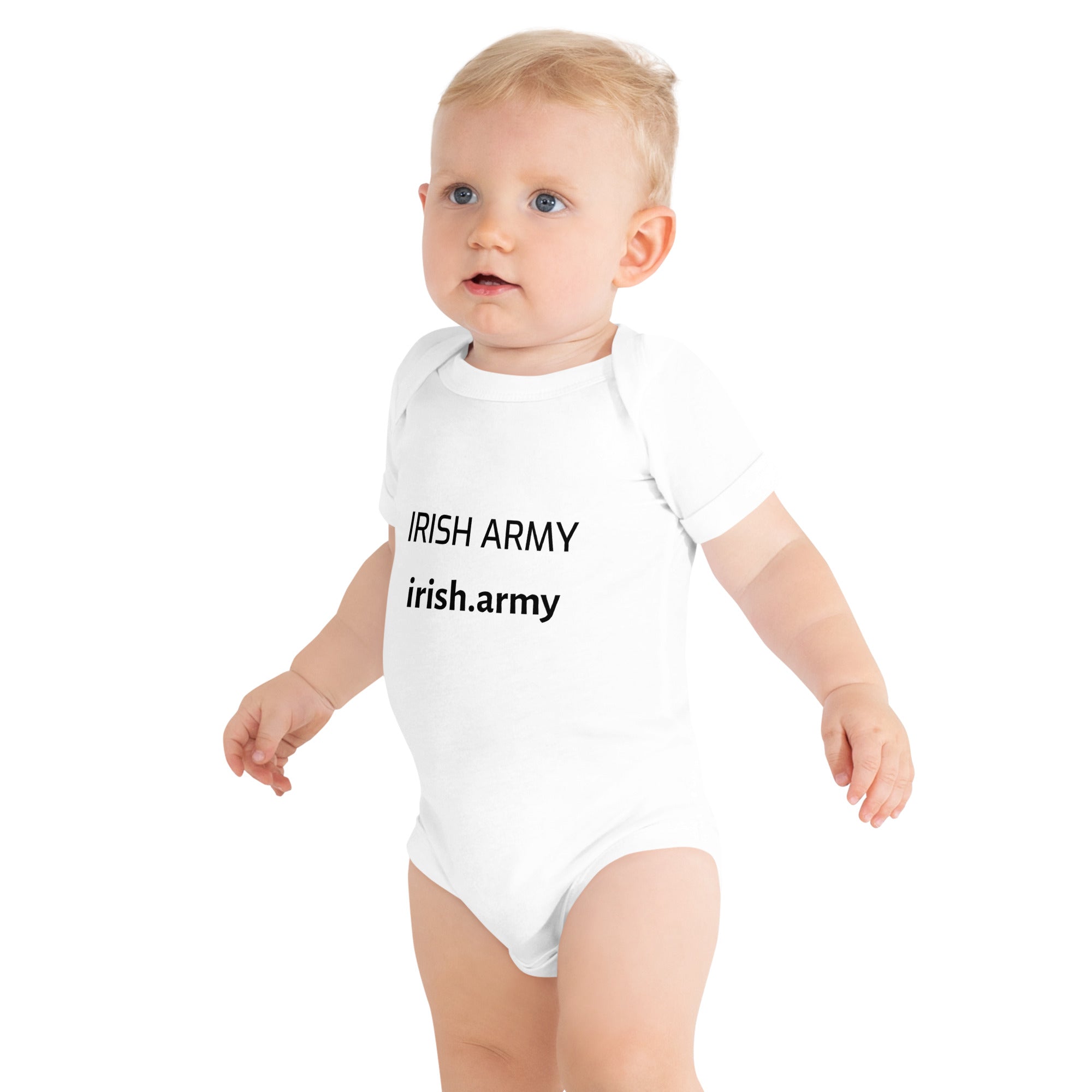 Irish Army - Baby Short Sleeve One Piece – Cronjager